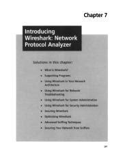 Chapter Wireshark Network Protocol Analyzer Pdf Chapter Introducing Wireshark Network