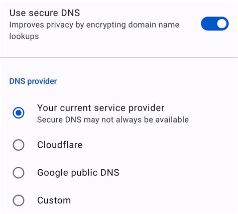 如何在 Opera 中启用DNS over HTTPS 沃通SSL证书