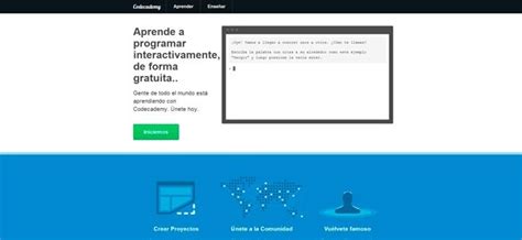 Codecademy Aprende A Programar Gratis Online Cualquier Lenguaje