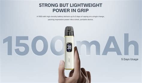 Argus G3 Voopoo Pod Mod Kit 1500mah Svapoebasta