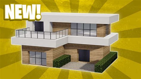 How To Build A Easy Small Modern House In Minecraft Infoupdate Org