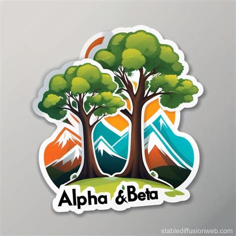 Alpha And Beta Company Growing Tree Design Stable Diffusion Online