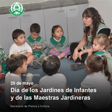 de mayo Día de los Jardines de Infantes y las Maestras Jardineras SGBATOS