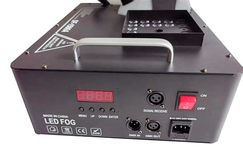 Дым машина вертикальная 1500 W с LED подсветкой DMX | ACTIVE-LIGHT