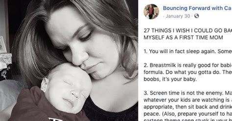 A Mom Posted Things She Wishes She D Known Before Becoming A Parent