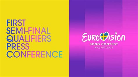 Eurovision Song Contest 2024 First Semi Final Qualifiers Press