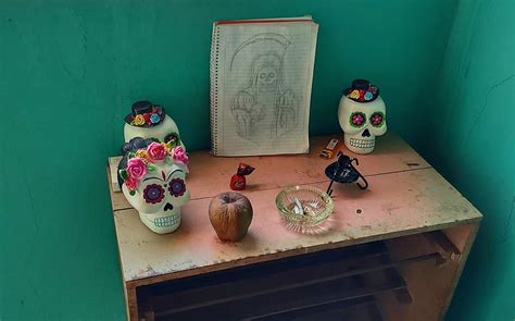 Hallan Nuevo Altar De La Santa Muerte En Casa Destroyer De Cabecilla