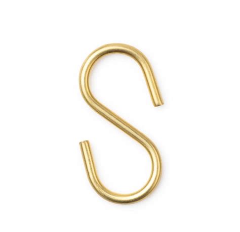 Solid Brass S Hooks Craftmark Pipe Markers