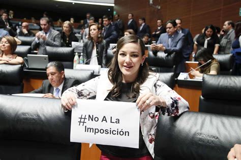 Senadores Del Pan Durante Los Trabajos De La Sesión Ordinaria 2da