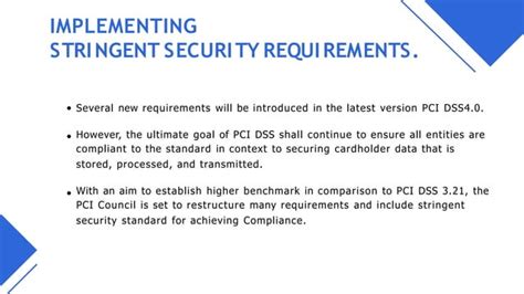 Webinar Pci Dss 40 Updates Ppt