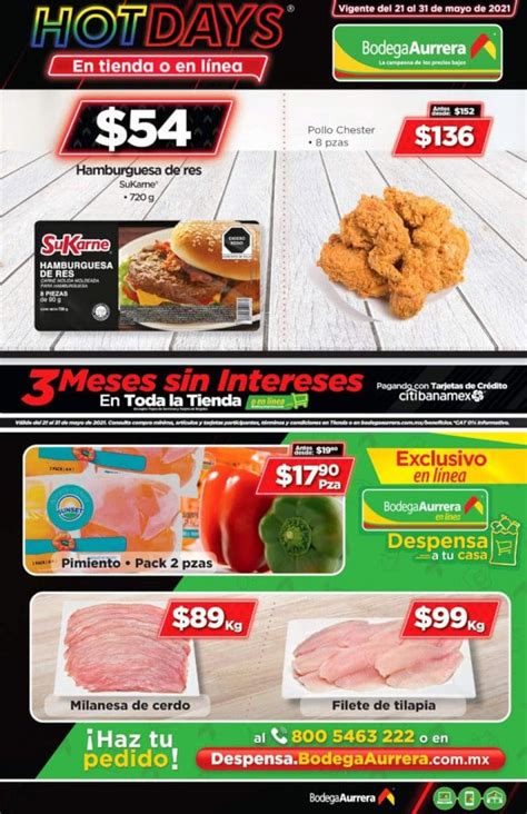 Folleto Bodega Aurrera Hot Sale Despensa Del 21 Al 31 De Mayo 2021
