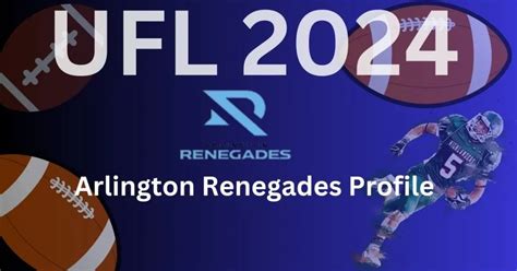 Arlington Renegades News Roster Schedule Scores Coach
