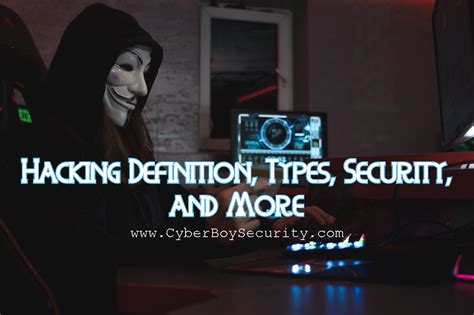 Cyber Boy Security Cybersecurity Artificial Intelligence Technology