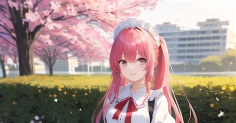 桃髪娘 （6911）桃髪娘 ロリータファション 日向あすかのイラスト Pixiv