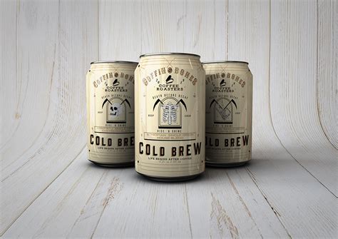 Coffin And Bones Cold Brew Coffee On Behance