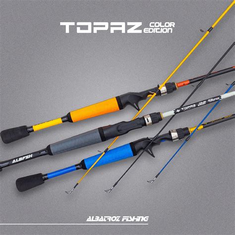Vara Para Carretilha Albatroz Topaz Color Edition 5 6 1 68m 6 12lbs