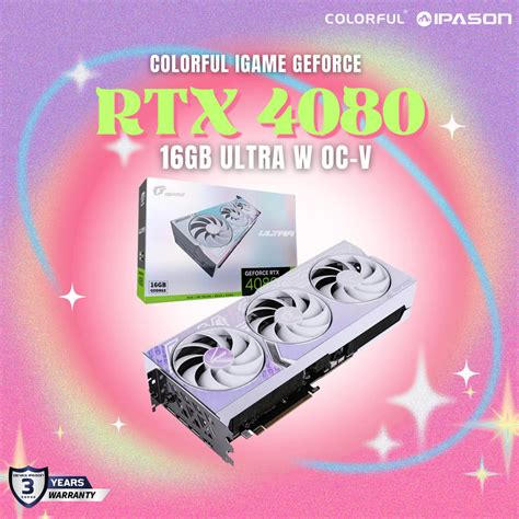Colorful Gpu การ์ดจอ การ์ดแสดงผล รุ่น Igame Geforce Rtx 4080 16gb Ultra