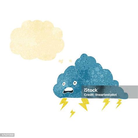 말풍선이 있는 Thundercloud 만화 캐릭터 2015년에 대한 스톡 벡터 아트 및 기타 이미지 2015년 그리기