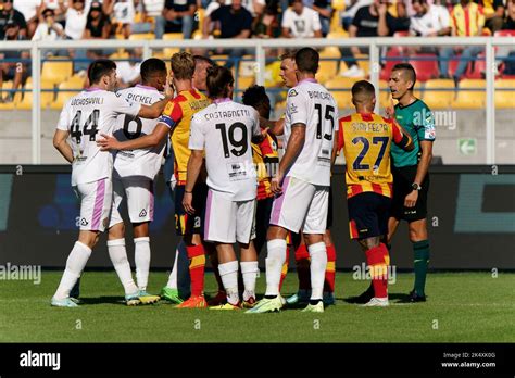 Via Del Mare Stadium Lecce Italy October 02 2022 Gabriel Strefezza