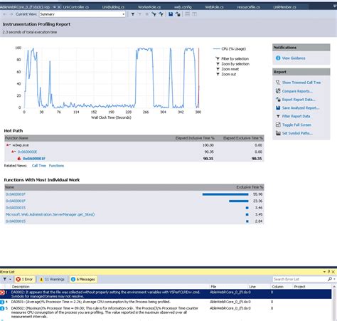 Can Not Load Symbols When Profiling On Azure Webrole With Vs 2013