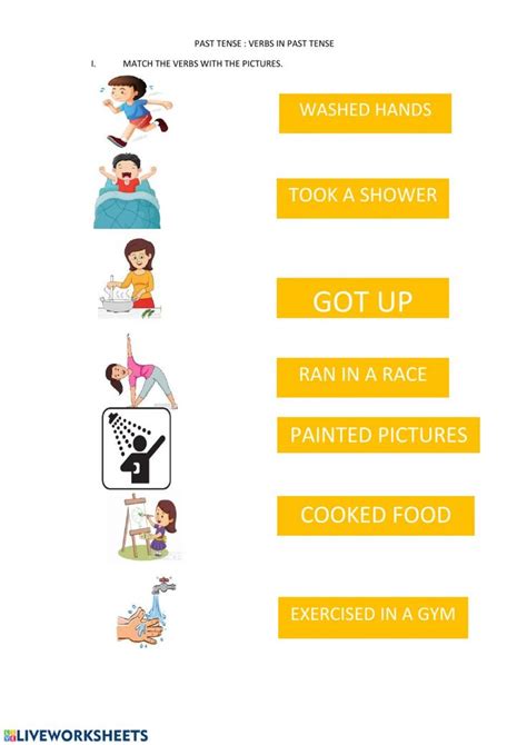 Action Verbs Interactive And Downloadable Worksheet You Can Do The