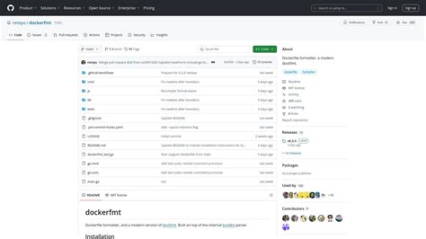 New Dockerfile Formatter Tool Addresses Formatting Needs But Has