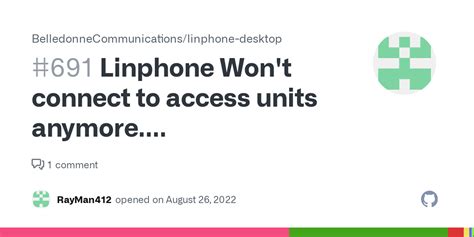 Linphone Wont Connect To Access Units Anymore · Issue 691
