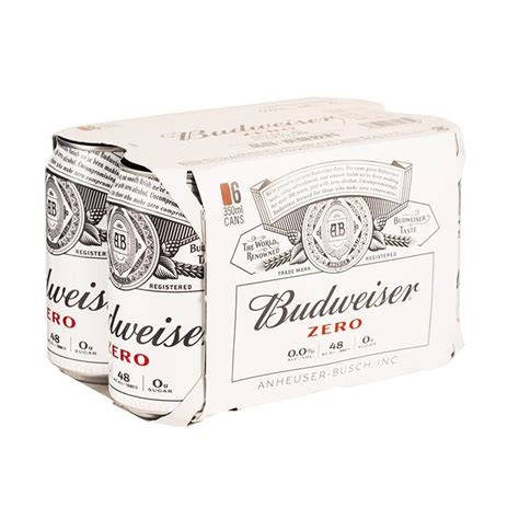 アンハイザー・ブッシュ・インベブ ノンアルコール ビール バドワイザー ゼロ 缶 350ml 24本 1ケース 送料無料 ノンアル ノン