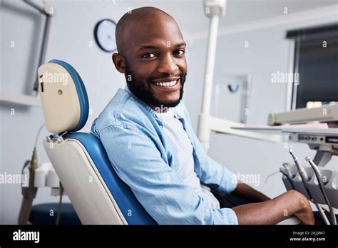 I Got My Smile Back Portrait Of A Young Man Having Dental Work Done On