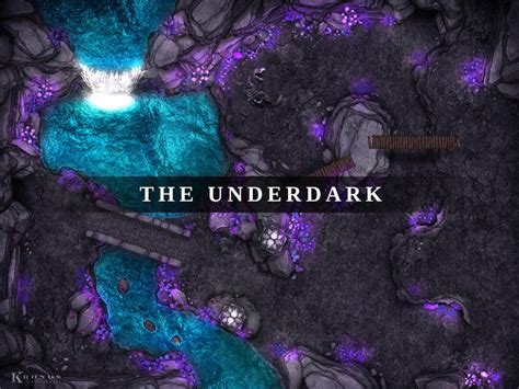 The Underdark Digital Battlemap Dnd Battle Map D D Dungeons And