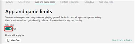 How To Set App And Game Limits On Xbox One