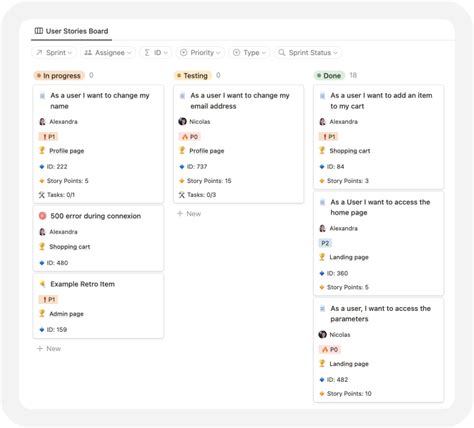 Scrum Template For Notion Jira Alternative