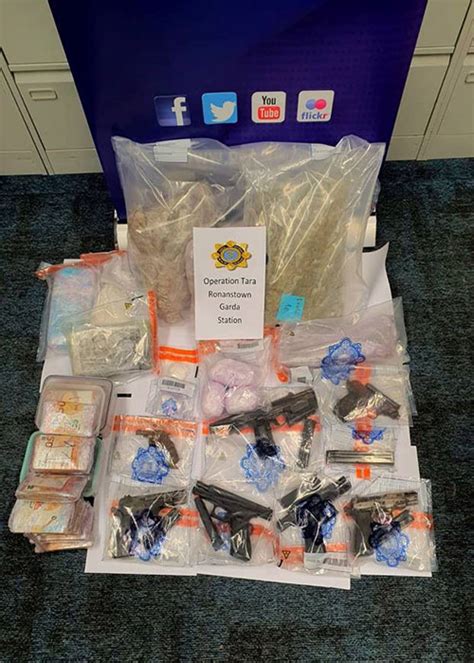€5m Worth Of Drugs And 10 Firearms Seized In Dublin