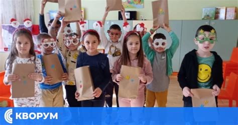 Коледна седмица в ДГ Нарцис игротека и засаждане на коледни борчета Кворум Силистра