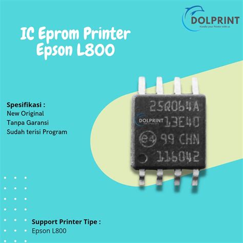 Eprom Ic Epson L800 L805 L810 L850 Ic Counter L800 L805 L810 L850 Ic