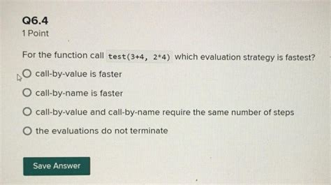 Solved Q1 Programming Paradigms 6 Points Q1 1 2 Points Which Chegg