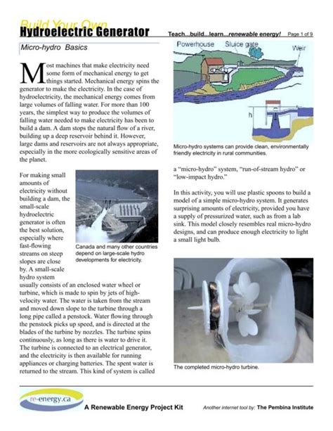 Hydroelectric Generator Aquaenergy Expo Knowledge Hub