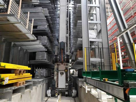 Automated Storage With Stacker Crane ALFI Technologies