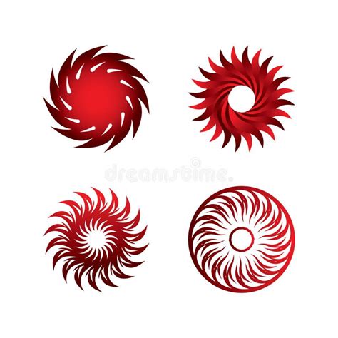 Vortex Vector Illustration Icon Stock Vector Illustration Of Cyclone