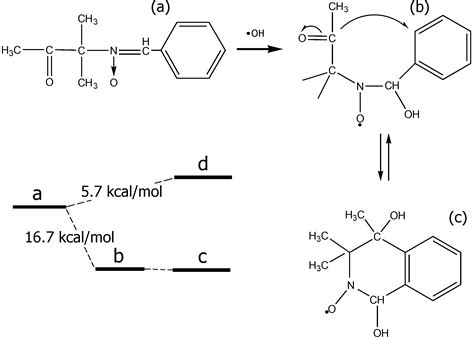Figure 2 Cyclization Of Nitrone 2 A Scheme And Energy Diagram A