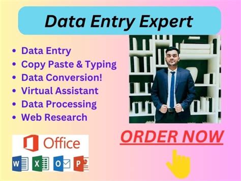 Do Data Entry Copy Paste Typing Data Conversion Web Research For
