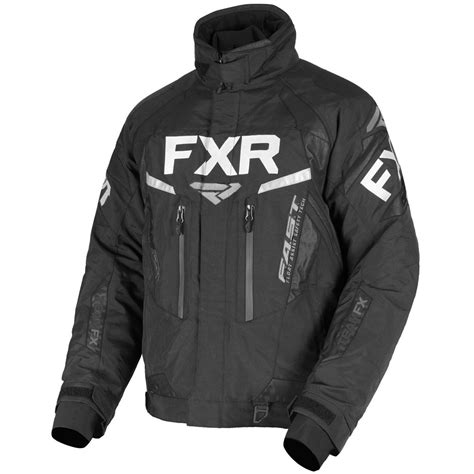 Fxr Mens Black Team Fx Jacket Snowmobile 2020