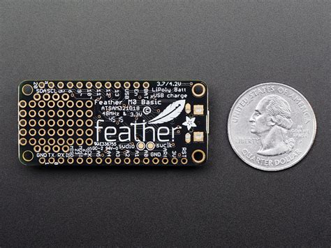 Adafruit Feather M0 Basic Proto Atsamd21 Cortex M0