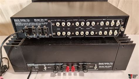 Hafler Preamp And Power Amp Combo Photo 4726571 Canuck Audio Mart