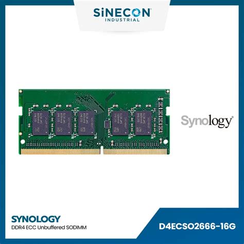 synology แรม d4ecso 2666 16g 16gb 2666 ddr4 ecc unbuffered sodimm