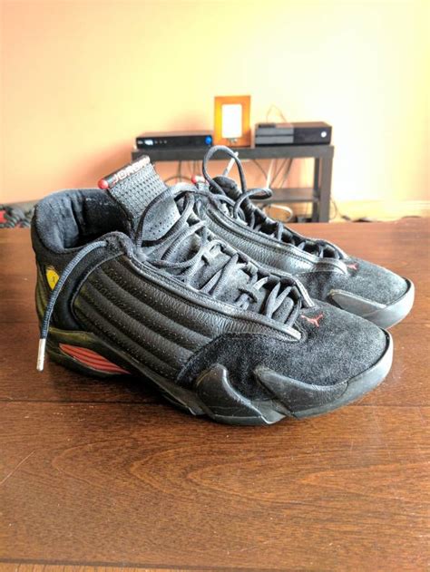 Air Jordan 14 Xiv Last Shot Colorway Blackred Kixify Marketplace