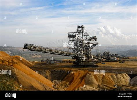 Germany North Rhine Westphalia Grevenbroich Garzweiler Surface Mine