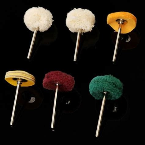 6pcs Set Buffing Pad Polishing Wheel Polishers Tool For Rotary Drill
