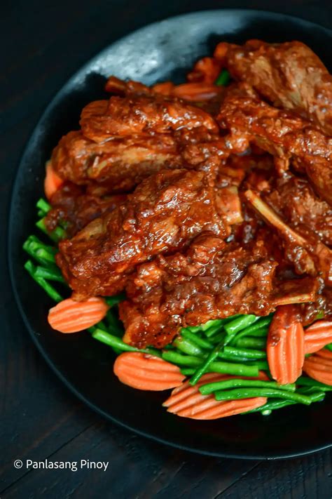 Sinarsahang Pork Ribs Panlasang Pinoy