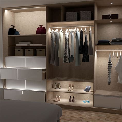 How To Use Led Lighting To Create A Functional Wardrobe Design